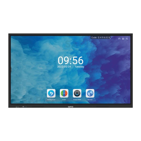 SAPIO DISPLAYS | IFPD - Interactive Flat Panel Display for Interactive ...